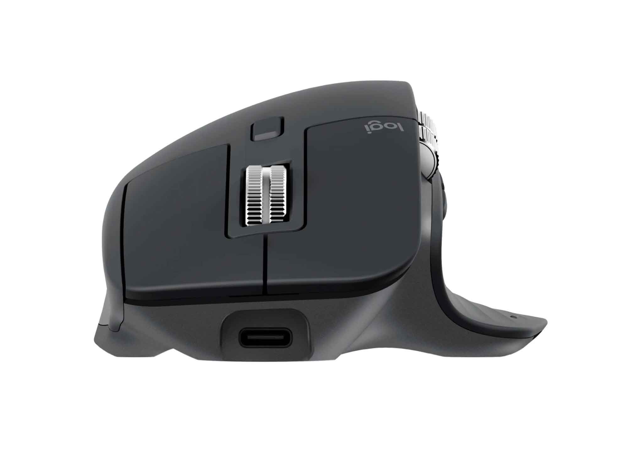 mouse logitech mx master 3s bluetooth (graphite) (910-006559)